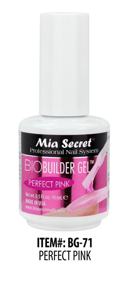MIA SECRET BIO BUILDER GEL - PERFECT PINK – Premiere Beauty Supplies