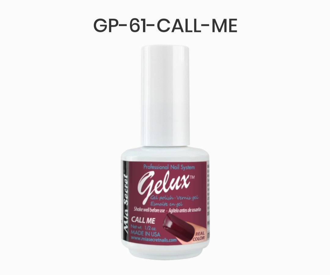 MIA SECRET GELUX GEL NAIL POLISH - GP-61 CALL ME – Premiere Beauty Supplies