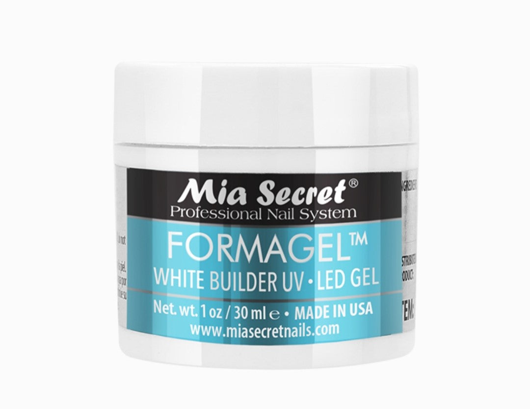 MIA SECRET FORMAGEL WHITE BUILDER UV.LED GEL – Premiere Beauty Supplies